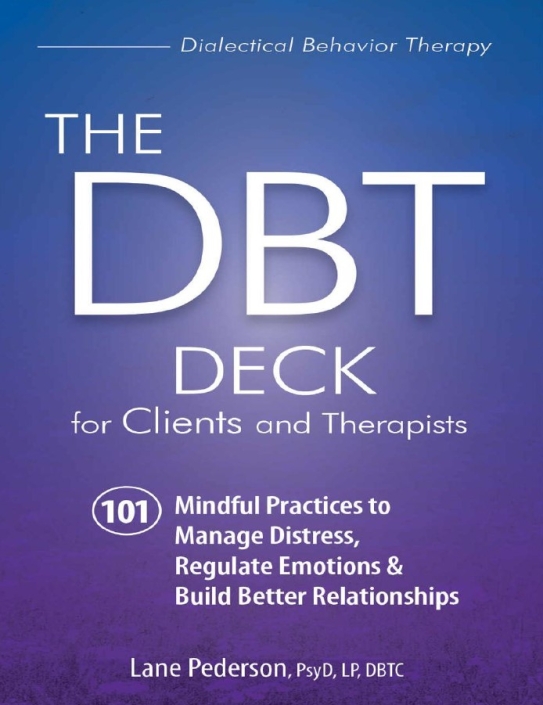 خرید کتاب The DBT Deck for Clients and Therapists: 101 Mindful ...