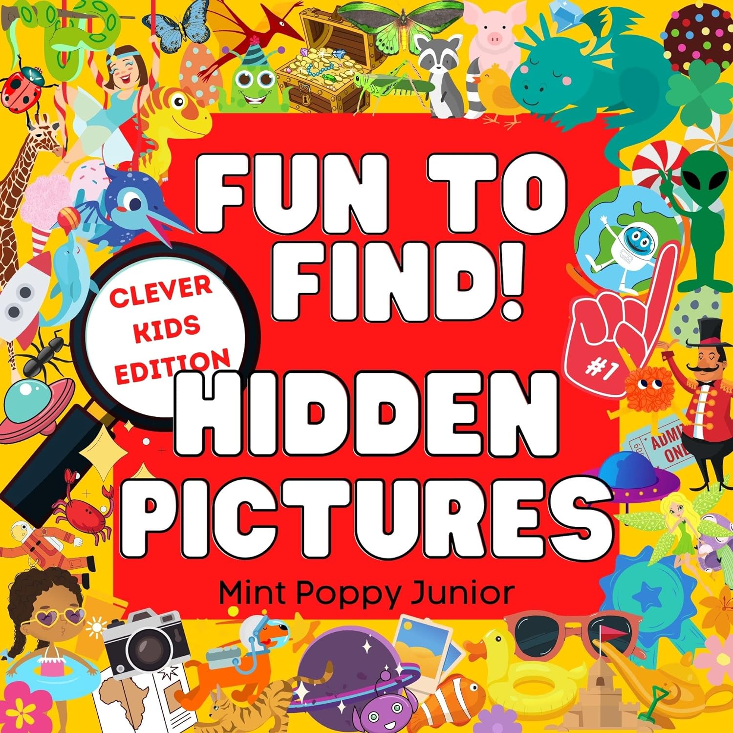 خرید کتاب Fun To Find! Hidden Pictures Clever Kids Edition: Seek And ...